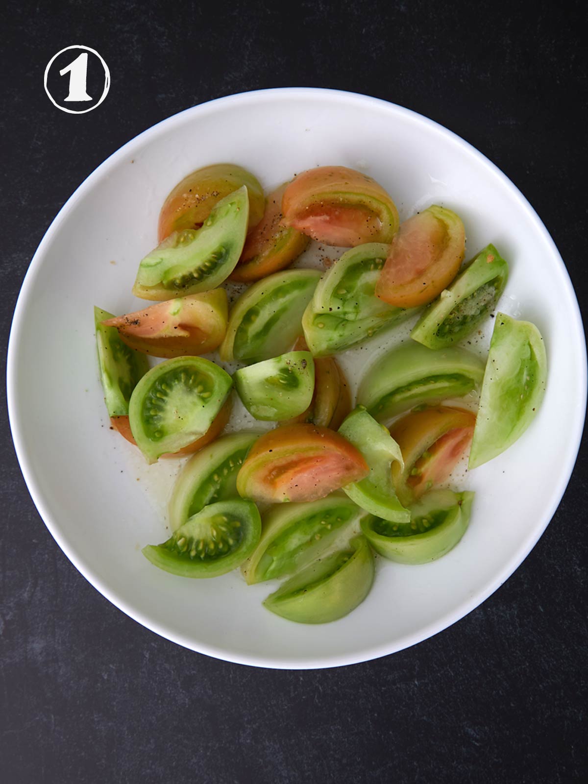 Green Tomato and Gruyère Tart - Recipe - Oh, That's Good!