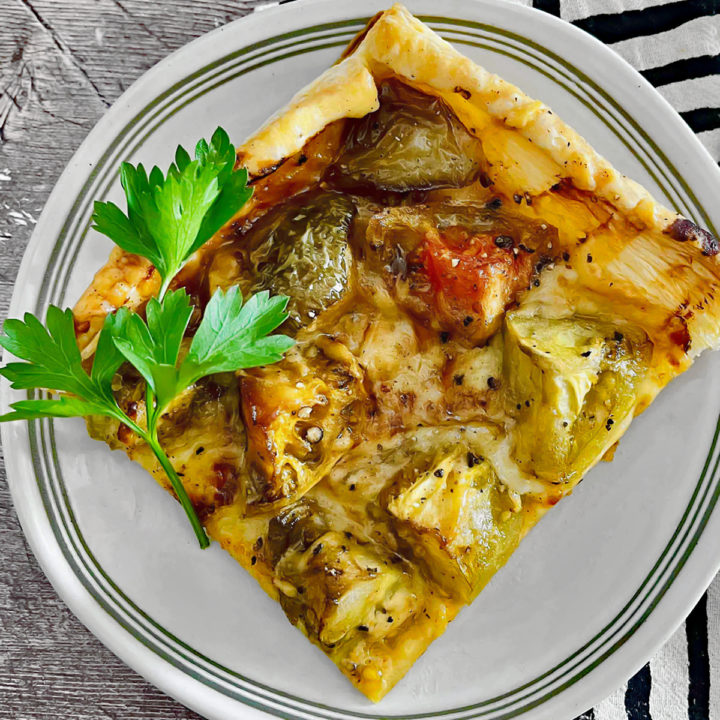 Green Tomato and Gruyère Tart - Recipe - Oh, That's Good!