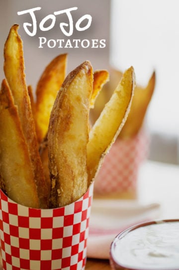 Oven Roasted JoJo Potatoes - Recipe - Oh, That's Good!