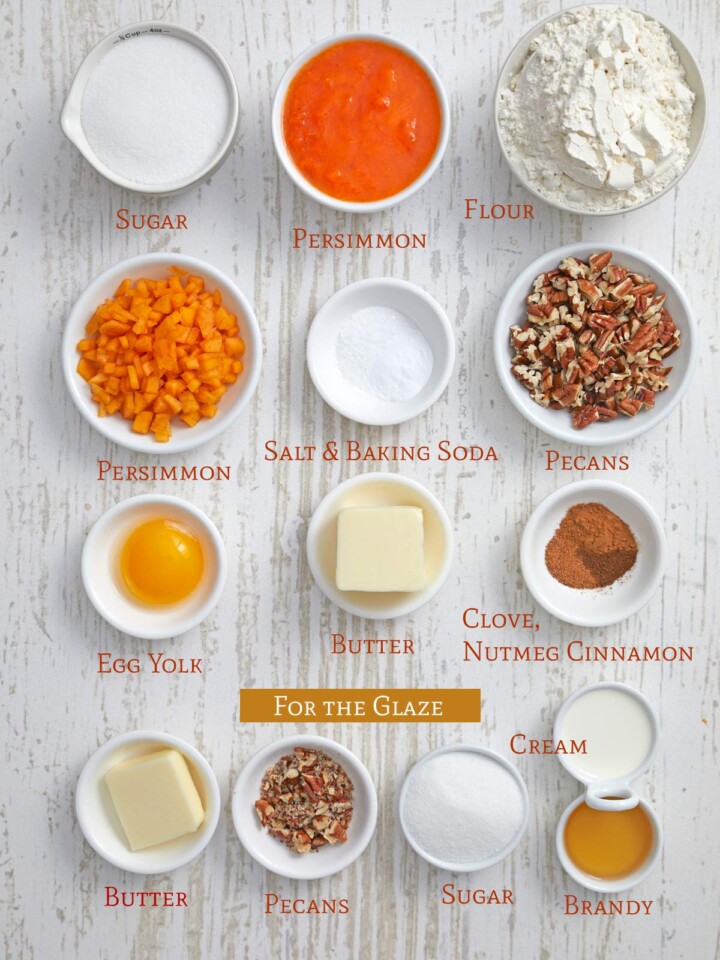 Persimmon Cookies with Brandy Glaze - Recipe - Oh, That's Good!