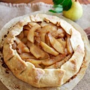Rustic Pear Tart Recipe ~ Quick and Easy to Make - Oh, That's Good!