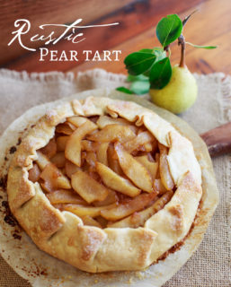 Rustic Pear Tart - Recipe - Oh, That's Good!