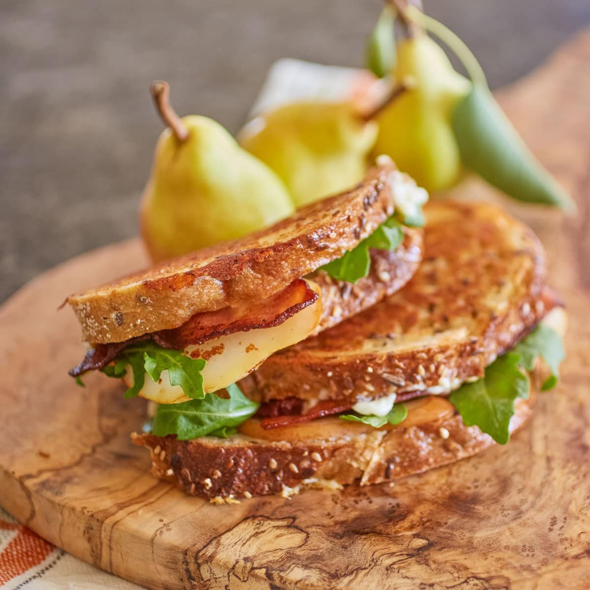 Grilled Cheese with Pear - Recipe - Oh, That's Good!