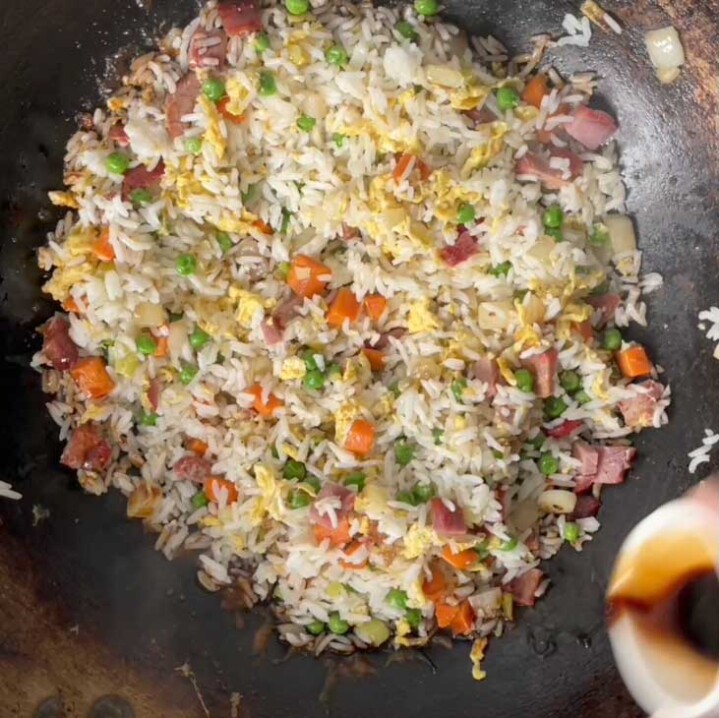 Fried Rice from Leftover Rice - Oh, That's Good