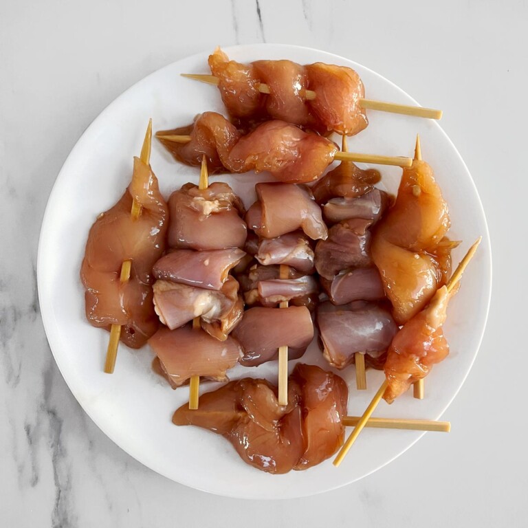 Chinese Chicken on a Stick Recipe - Oh, That's Good