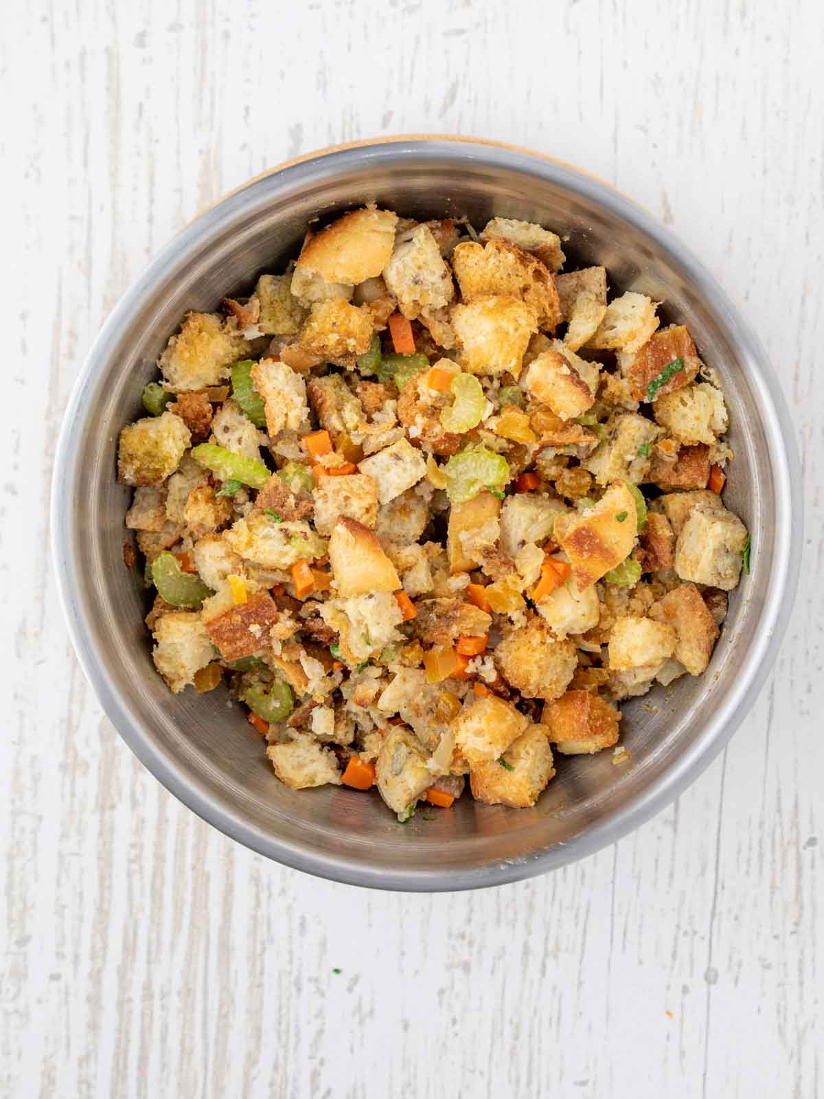 Classic Bread Stuffing Recipe for Two - Oh, That's Good