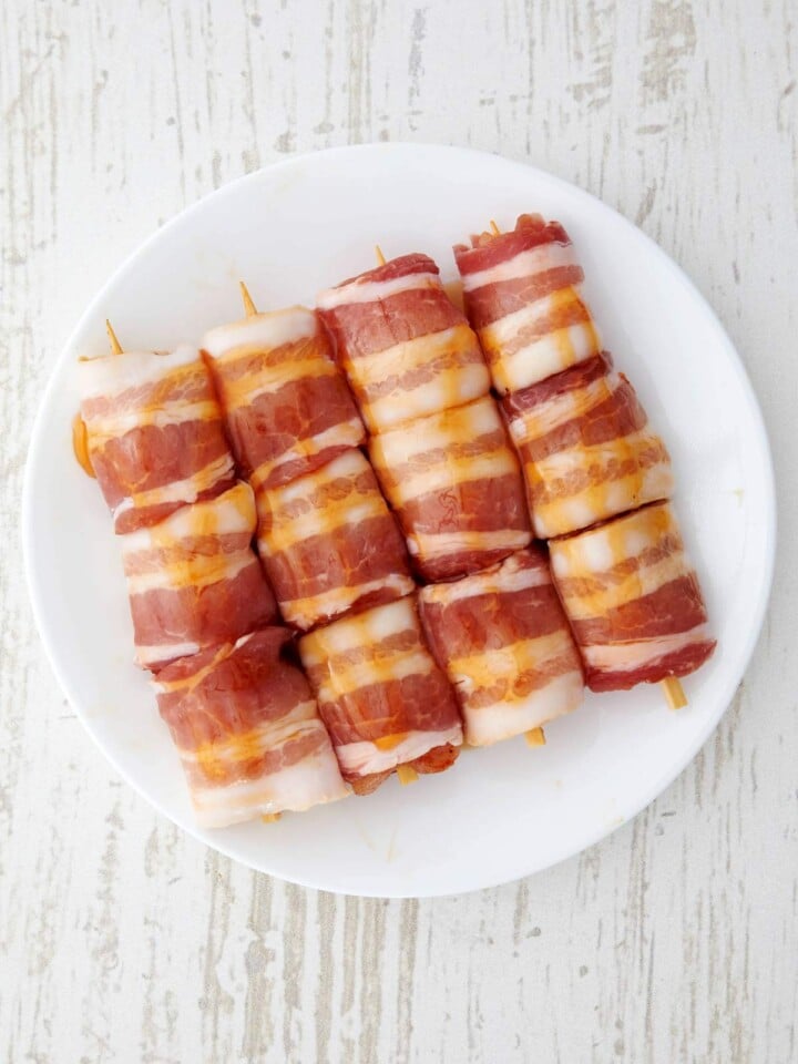 Bacon Wrapped Chicken in the Air Fryer - Oh, That's Good