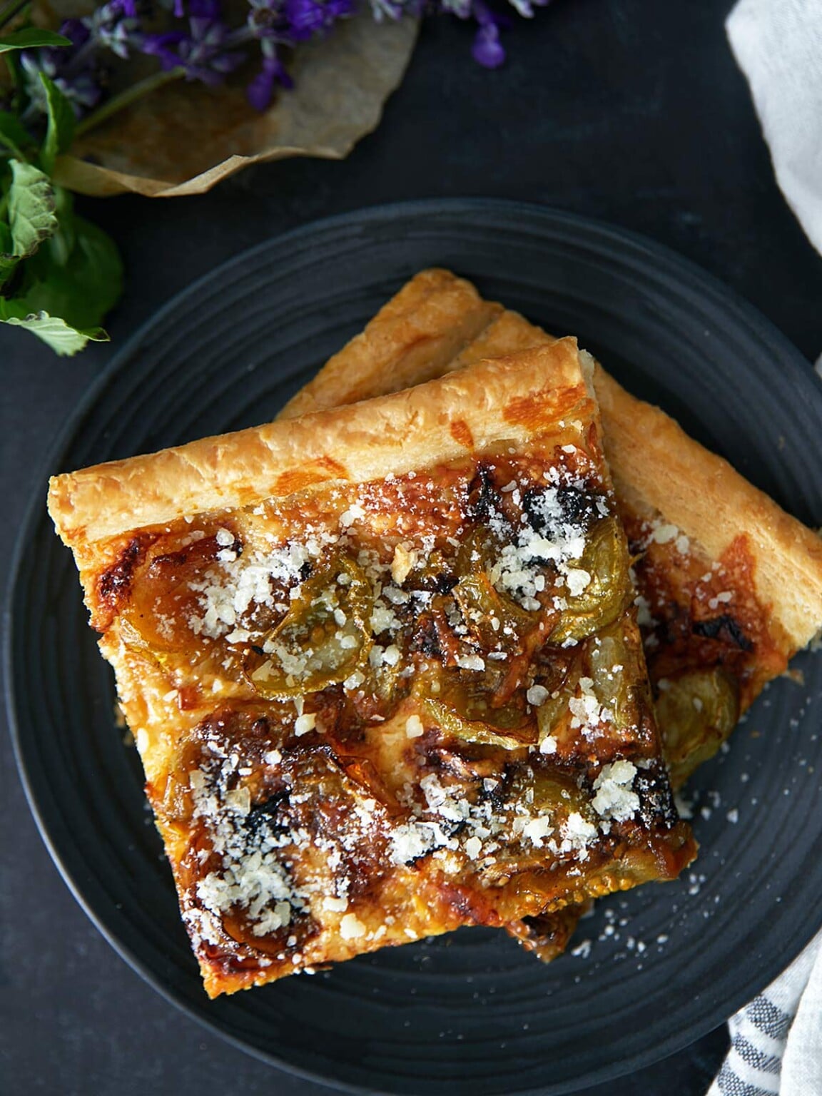Green Tomato and Gruyère Tart - Recipe - Oh, That's Good!