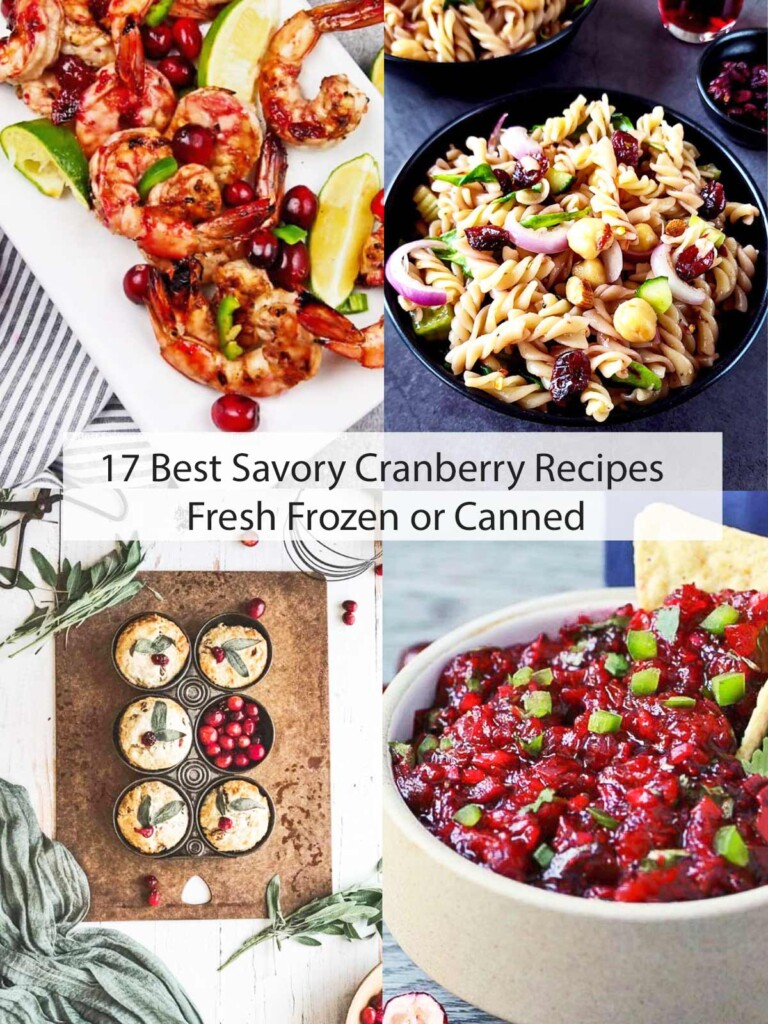 17 Best Savory Cranberry Recipes Fresh Frozen or Canned - Oh, That's Good